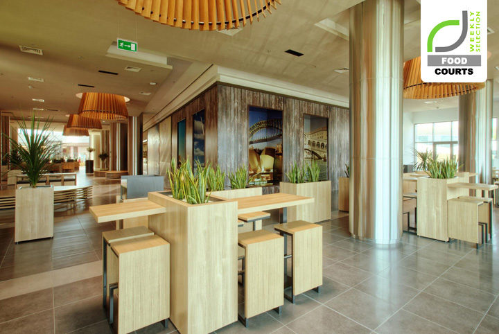 » FOOD COURTS! Galleria Burgas shopping centre by Lighting Design, Bulgaria