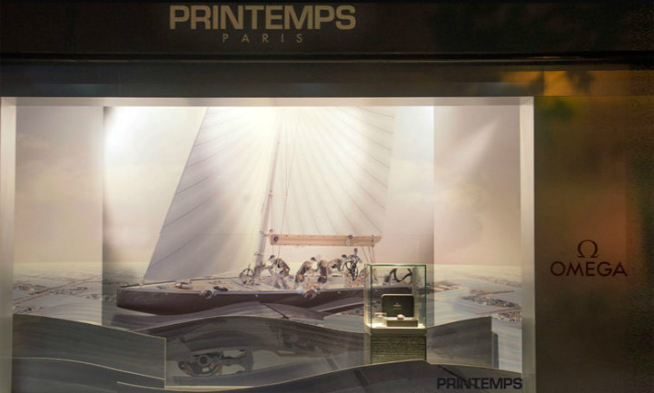 » Omega Exposure windows at Printemps, Paris