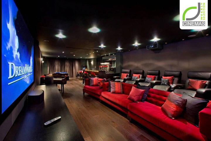 » CINEMAS! Grange View cinema room by Harrison Varma, London