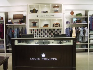 » Louis Philippe store, New Delhi – India