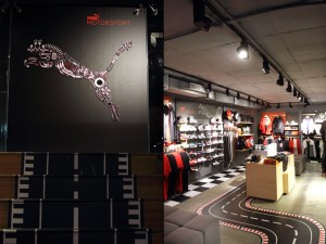 » Puma Motorsport Collection visual merchandising by Studio.J ...
