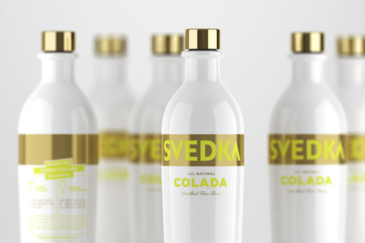 » Svedka packaging redesign by Established