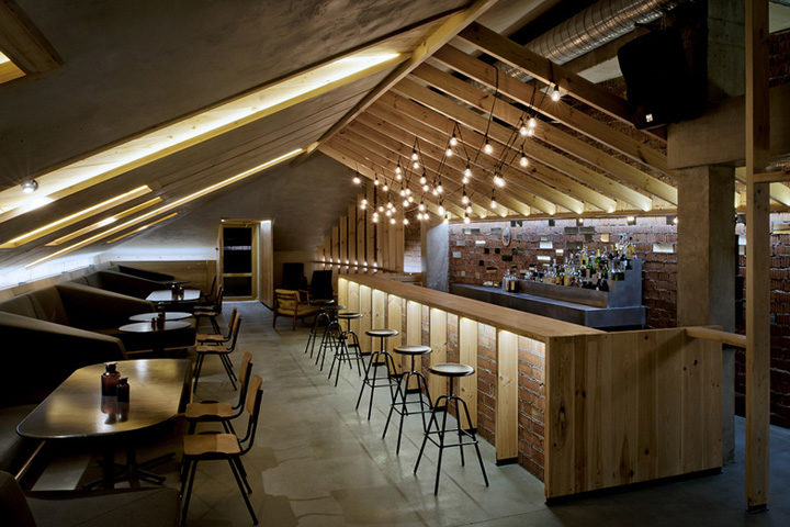 » ATTIC bar by Inblum Architects, Minsk – Belarus