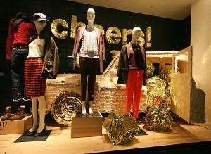» J.Crew Christmas Shop Windows London!