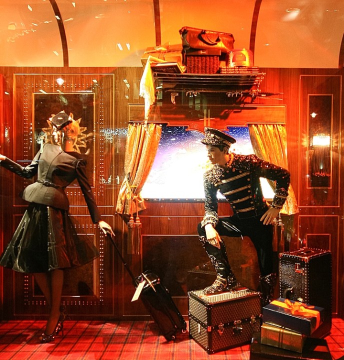 » Harrods windows 2013 Winter, London