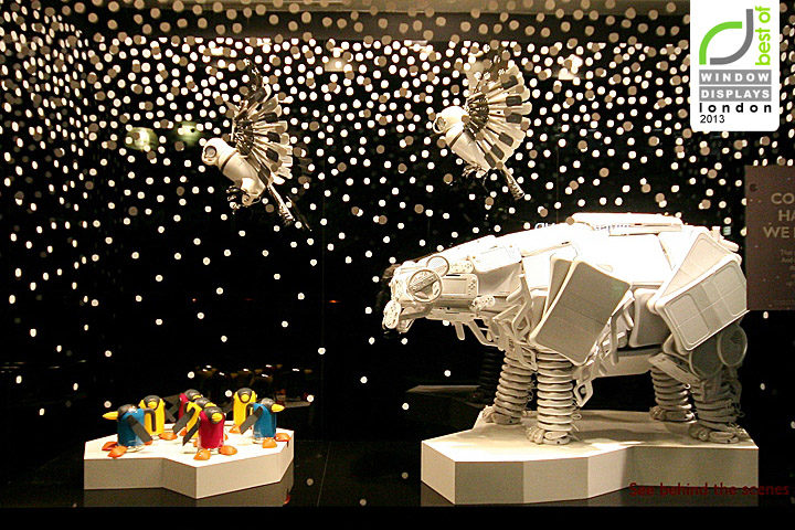 » John Lewis windows 2013 Winter, London