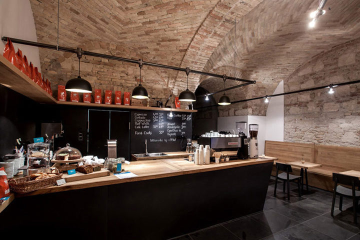 » Embassy Espresso café by Spora Architects, Budapest – Hungary