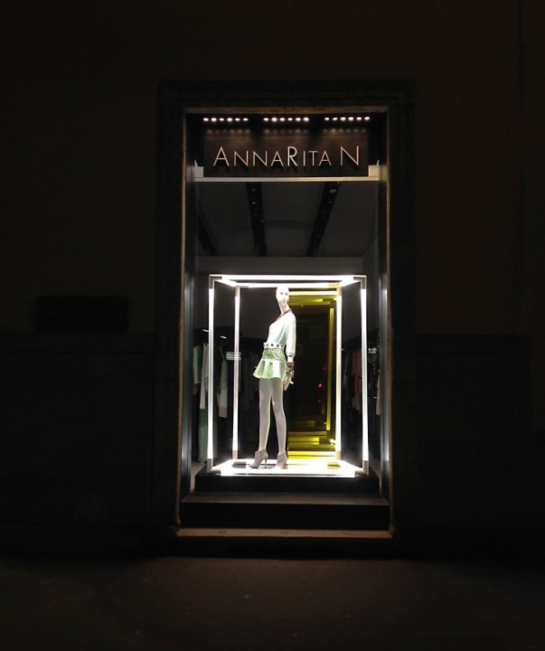 » Annarita N window display by ARTE VETRINA PROJECT, Milan – Italy