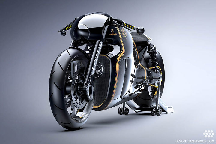 » Lotus C-01 motorcycle by Daniel Simon