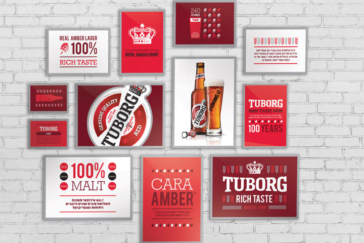 » Tuborg beer’s Amber brand identity by OPEN