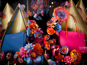 » Lancaster ADÈLE window display at Rue Saint Honoré, Paris – France