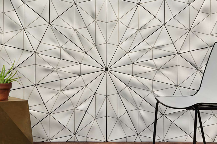 » Aperiodix concrete wall tile system by Oso Industries