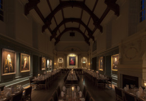 » Dining Hall, Trinity Hall lighting design by Hoare Lea Lighting ...