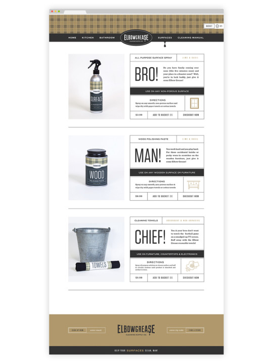 » Elbow Grease branding and packaging by Jaclyn Merk