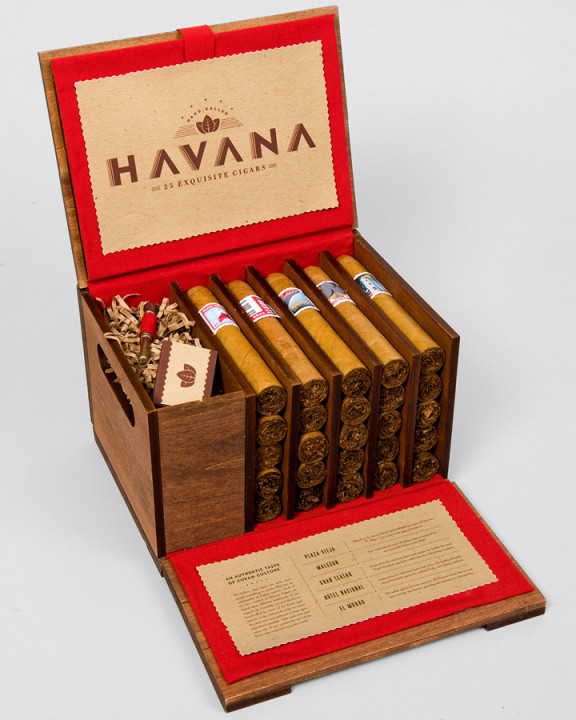» HAVANA Cigars packaging by Max Amato