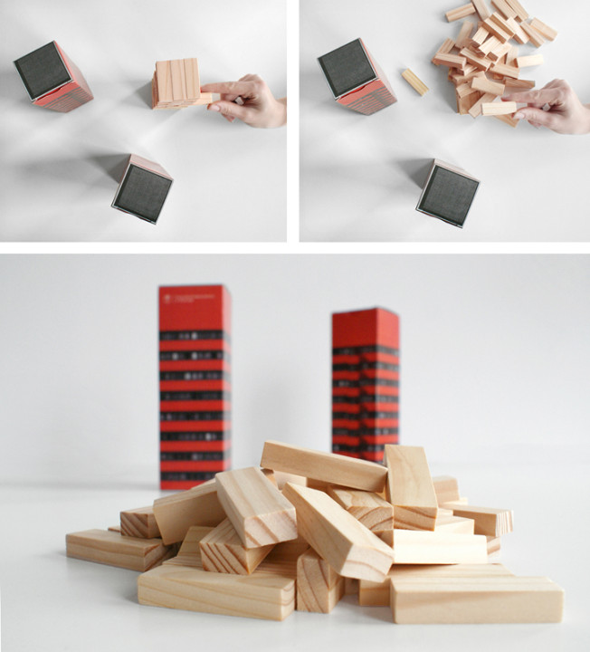 » Jenga packaging by Zupagrafika