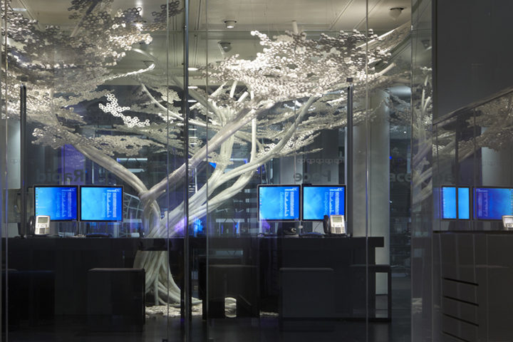 » PP Trysting Tree decor installation by Tom Price, London – UK