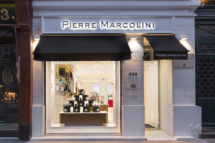 » Pierre Marcolini store by into lighting & BETC Design, Paris – France