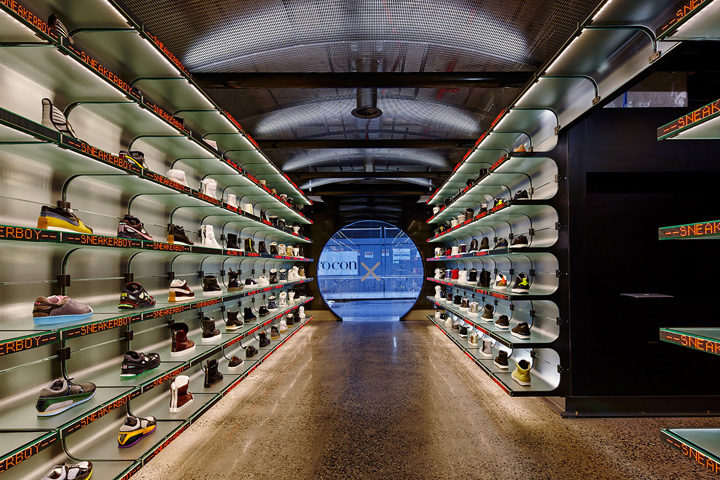 » Sneakerboy store by March Studio, Melbourne – Australia