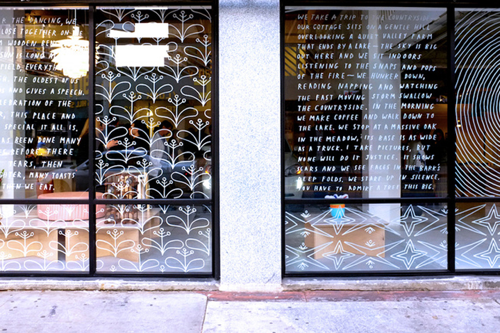 » Austere pop-up store by Fredrik Carlström, Los Angeles – US