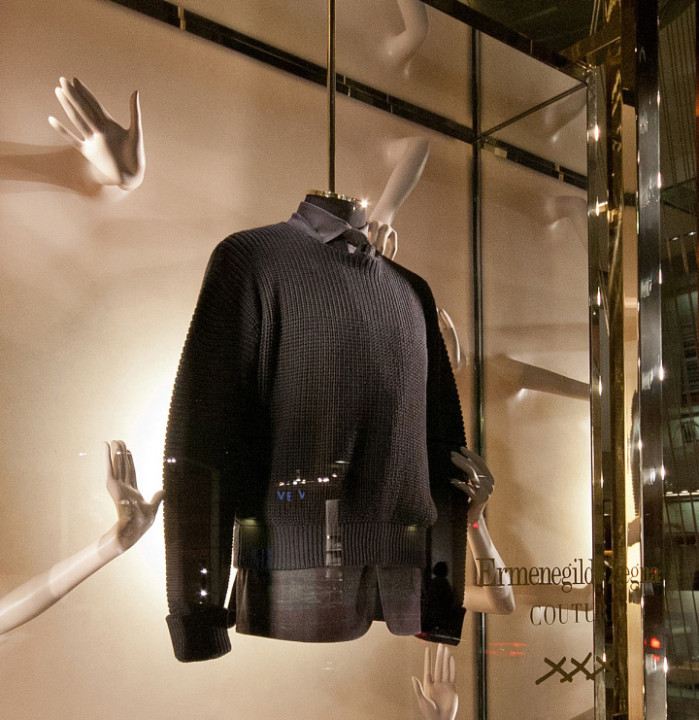 » Ermenegildo Zegna windows 2014 Fall, Milan – Italy