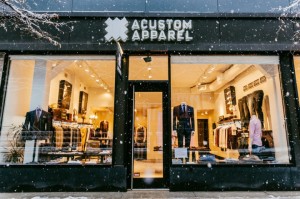 » BESPOKE STORES! Acustom Apparel store, New York City
