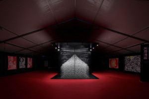 » Installation by Curiosity at Hokusai Manga Inspired Exhibition 2014 ...