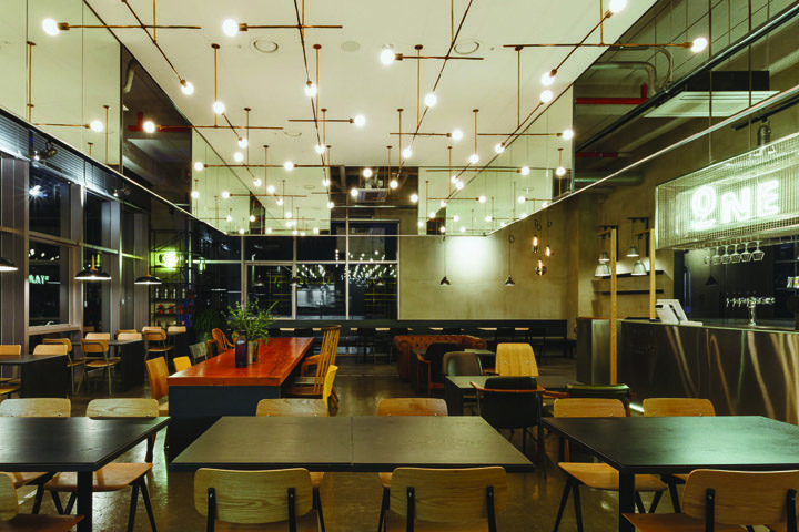 » ONE PLATE Café & Dining Pub by Betwin Space Design, Ulsan – South Korea