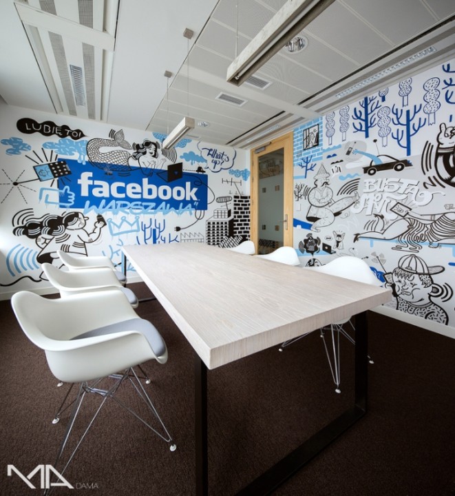 » Facebook office by Madama, Warsaw – Poland