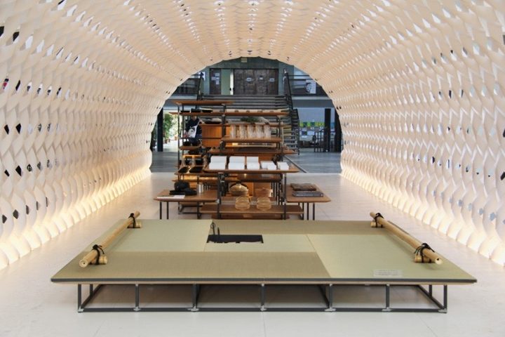 » Irori Pavilion by Kengo Kuma for Kitchenhouse at Milan Design Week ...