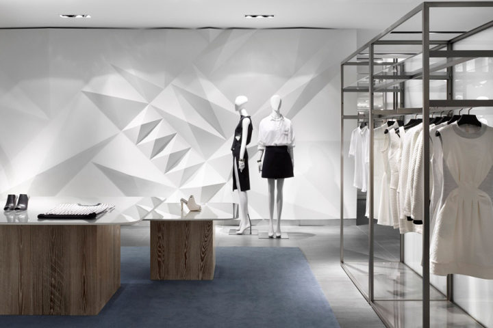 » Contemporary Articulated Drywall by Burdifilek at Galleria Luxury ...