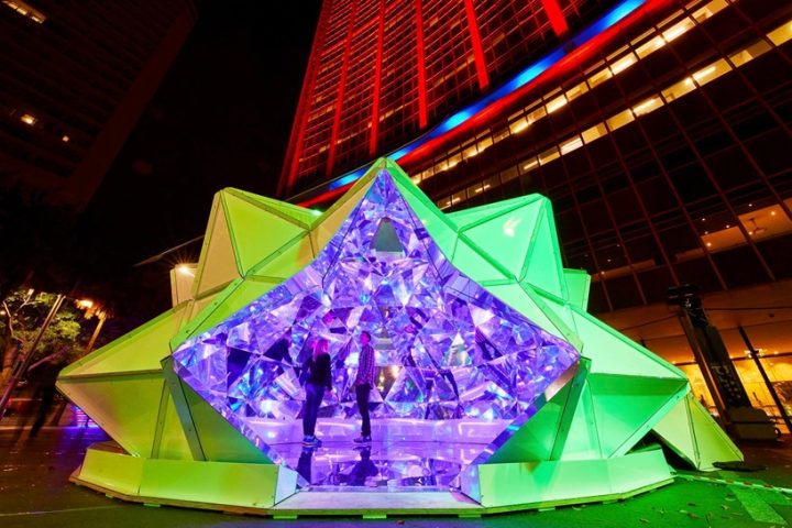 » Light Origami Installation by Masakazu Shirane & Reuben Young, Sydney ...