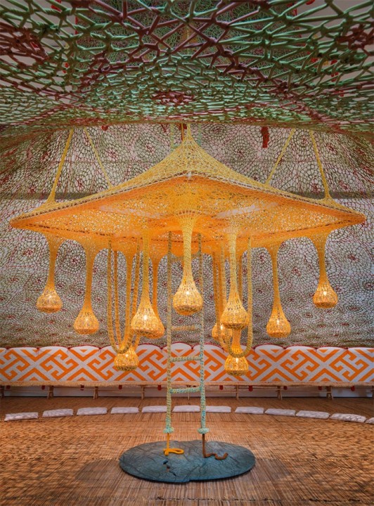 » Aru Kuxipa | Sacred Secret Exhibition by Ernesto Neto & The Huni Kuin ...