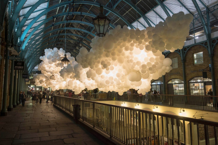 » Heartbeat Installation by Charles Pétillon at Covent Garden, London – UK