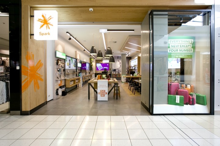 » Spark Store by Spaceworks, Auckland – New Zealand
