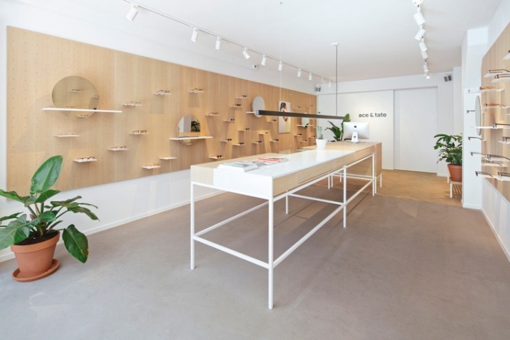 » ace & tate eyewear store by Occult Studio, Amsterdam – Netherlands