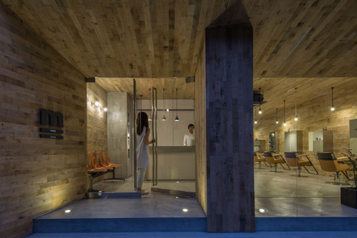 » Mook salon by Okuwada Architects Office, Osaka – Japan