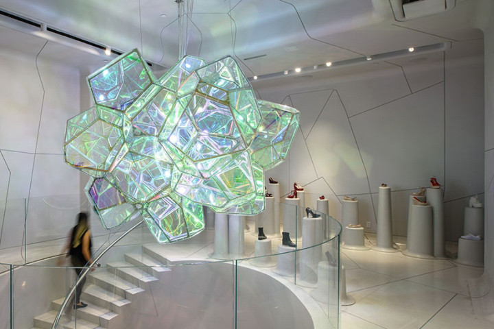 » Crystallized Light Installation by SOFTlab for Melissa Shoes, New ...