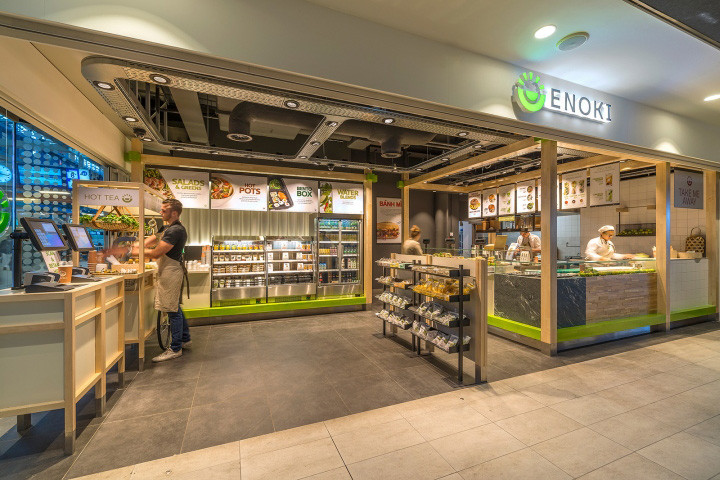 » Enoki Fast Food Restaurant by VBAT, Utrecht – Netherlands