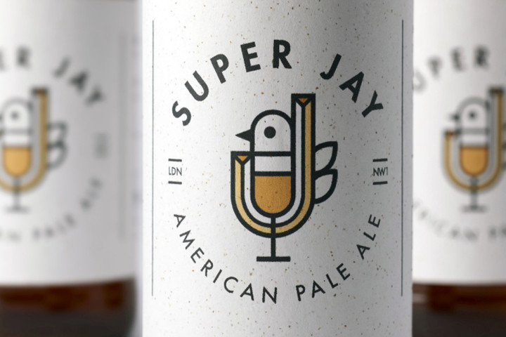 » Super Jay American Pale Ale Branding by Pope Wainwright & Wykes
