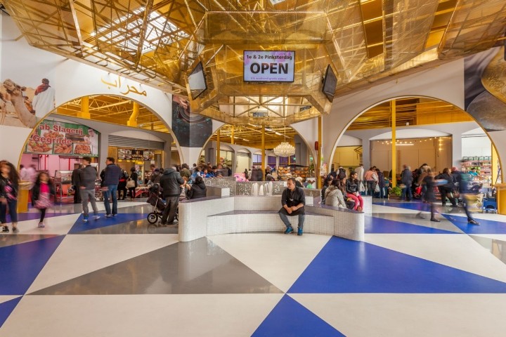 » De Bazaar Indoor Market by Liong Lie Architects, Beverwijk – Netherlands