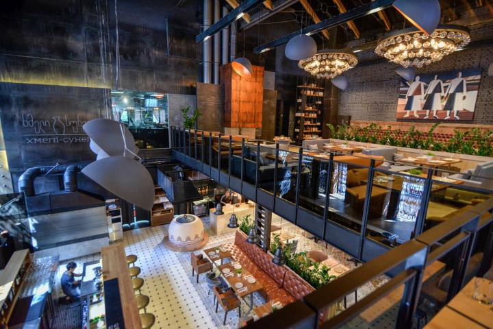 » Khmeli-Suneli Restaurant by Seventh Studio, Kiev – Ukraine