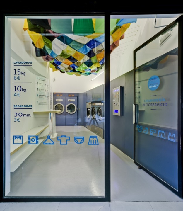 » El Tendedero Laundry by Antonio Maciá A&D, Alicante – Spain