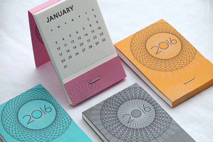 » CALENDAR DESIGN! Matchbook Calendar by Inkello