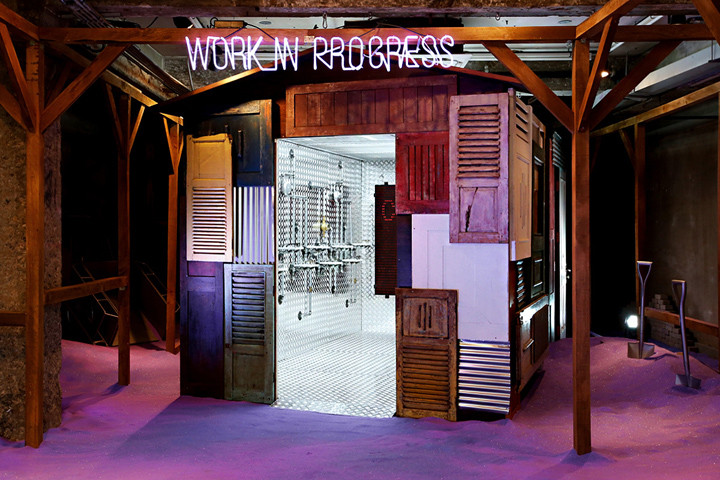 » Gentle Monster “Work in Progress” pop-up store by Artefact, Seoul ...