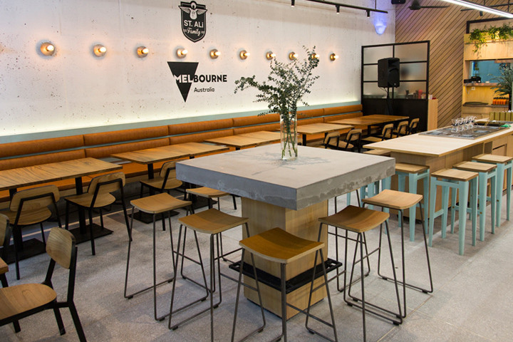 » St. Ali café, Jakarta – Indonesia