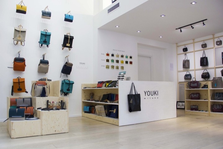 » YOUKI flagship store by LASCIAlaSCIA, Milan – Italy