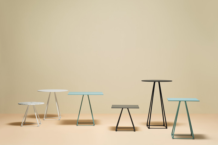 » LUNAR table collection by Pio and Tito Toso for Pedrali