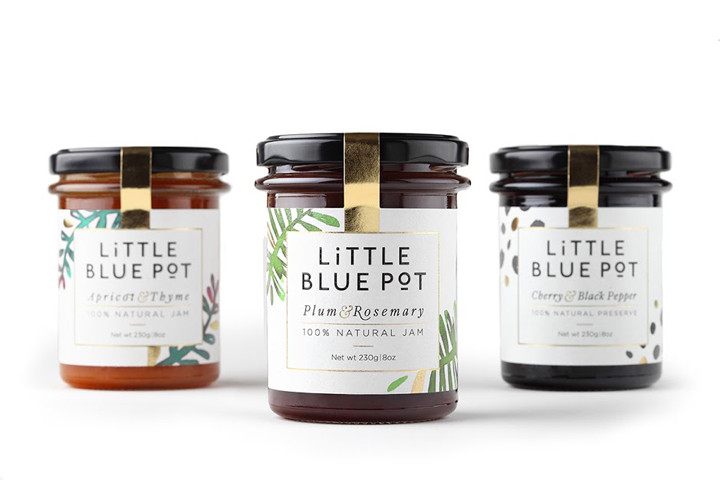 » Little Blue Pot branding by Coba&Associates