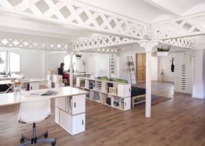 » BrickBox office modular storage system by Antxon Salvador